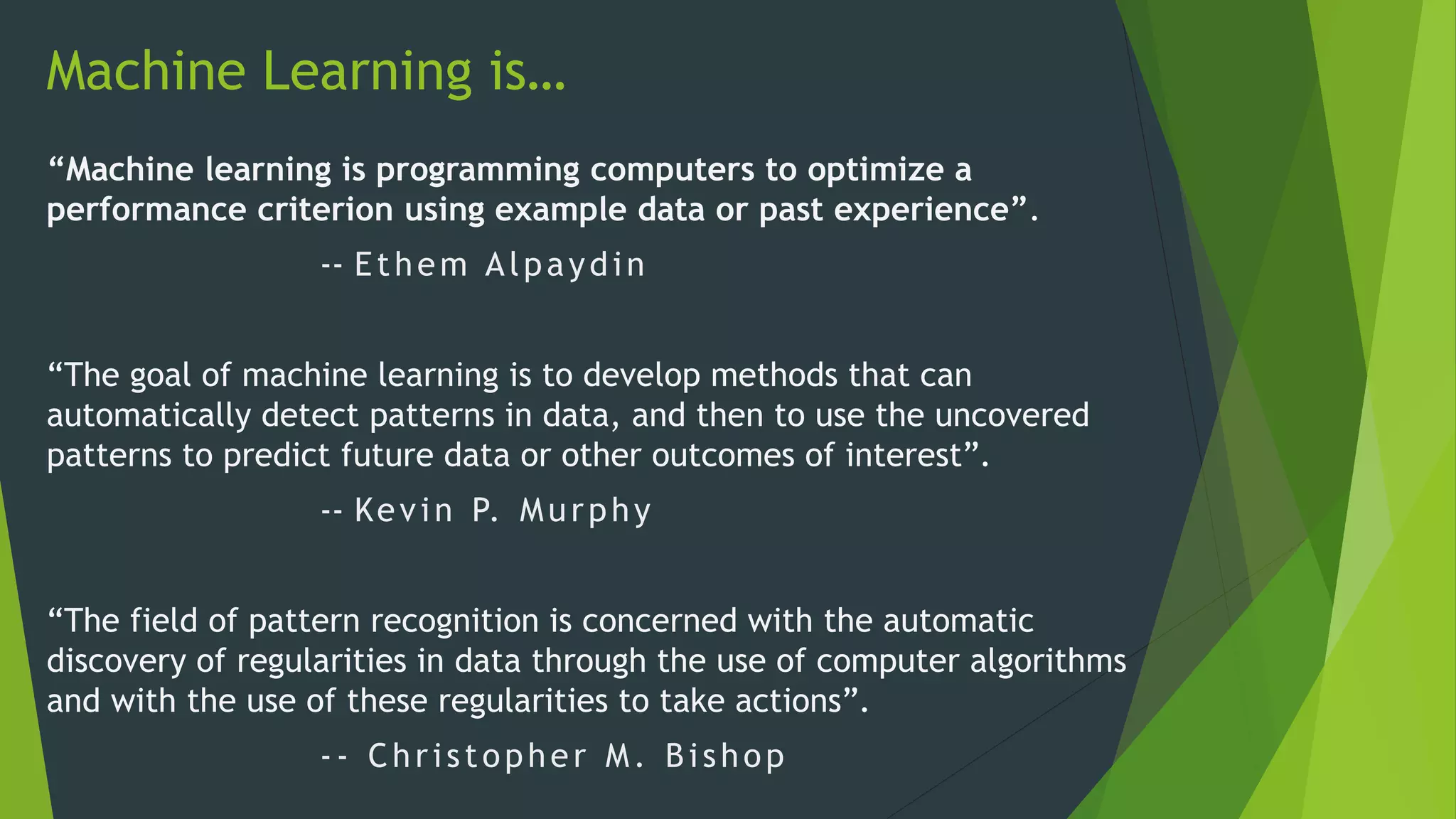 Machine learning | PPTX