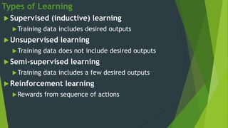 Machine learning | PPTX