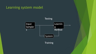 Machine learning | PPTX