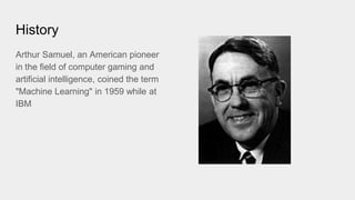 Machine learning | PPTX