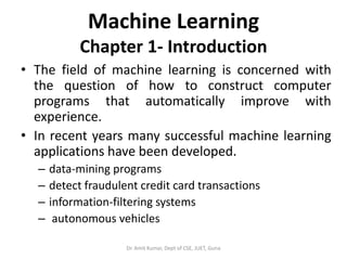 Machine learning | PDF