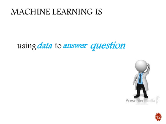 Introduction to Machine learning | PPT