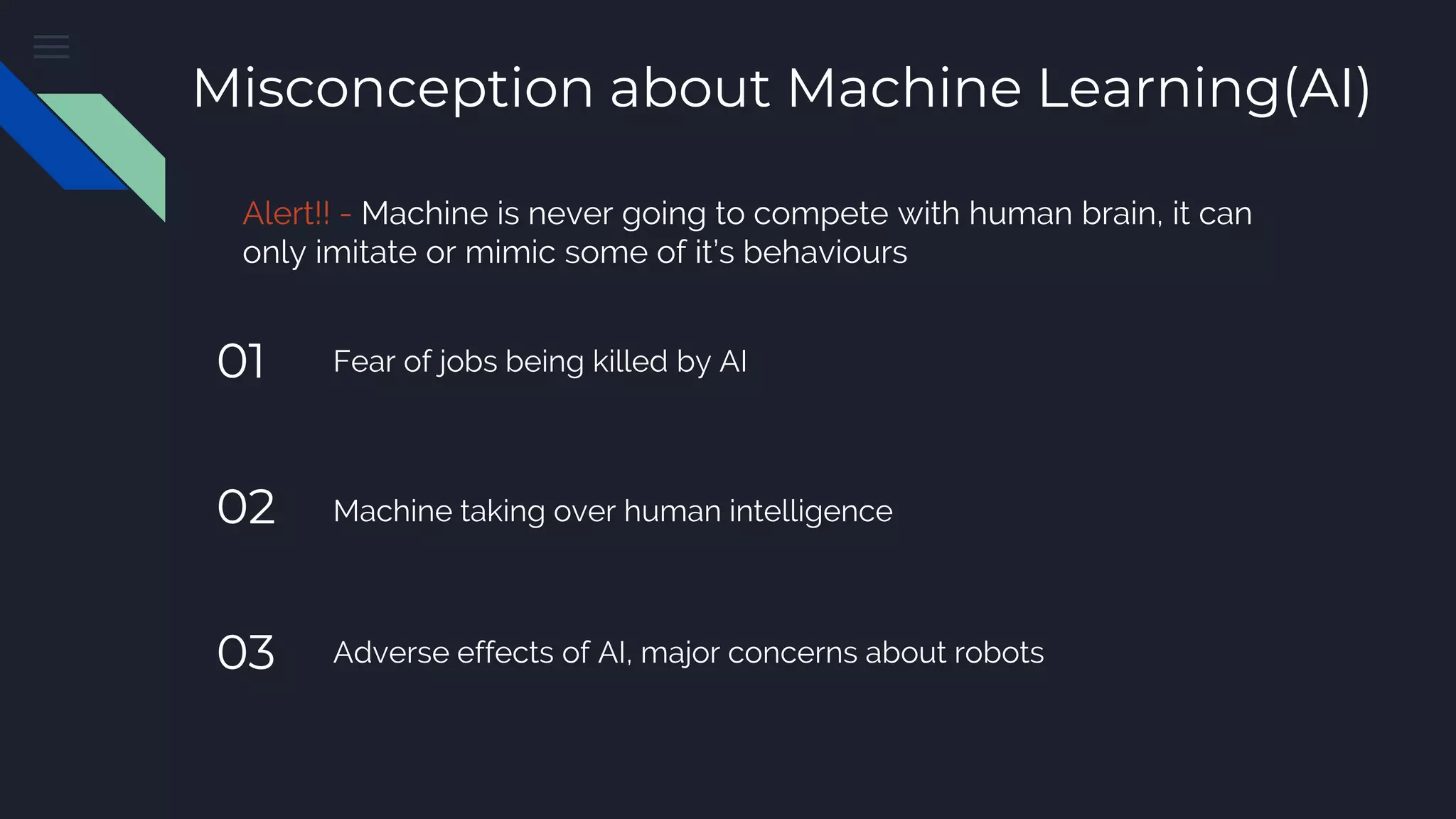 Introduction To Machine Learning | PPT