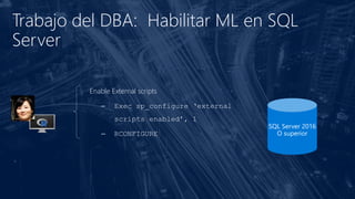 Machine Learning en SQL Server | PPTX