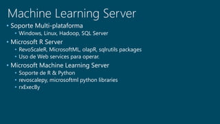 Machine Learning en SQL Server | PPTX