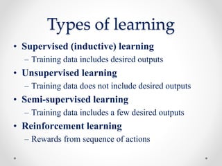 Machine learning | PPT
