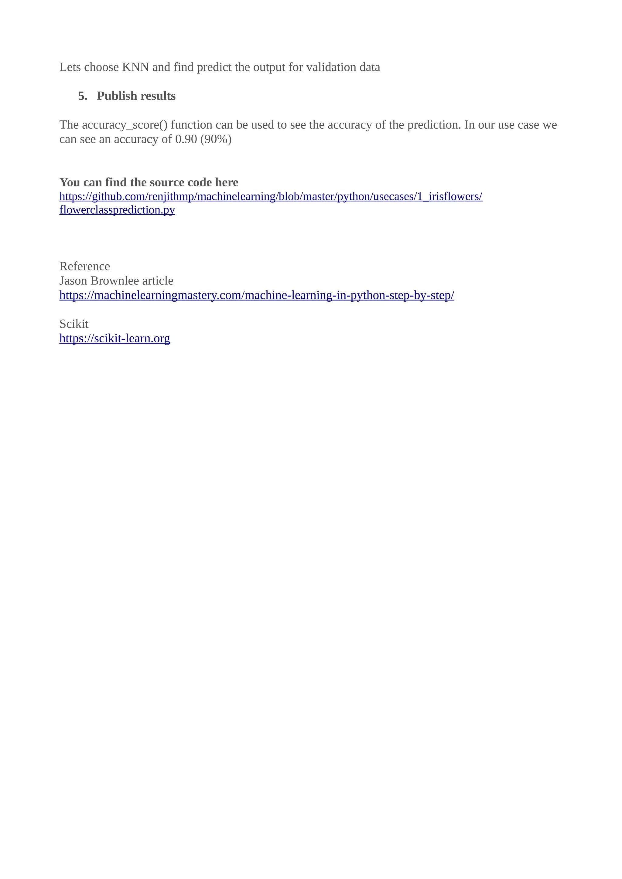 Start machine learning in 5 simple steps | PDF