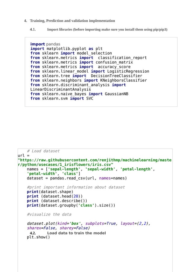 Start machine learning in 5 simple steps | PDF