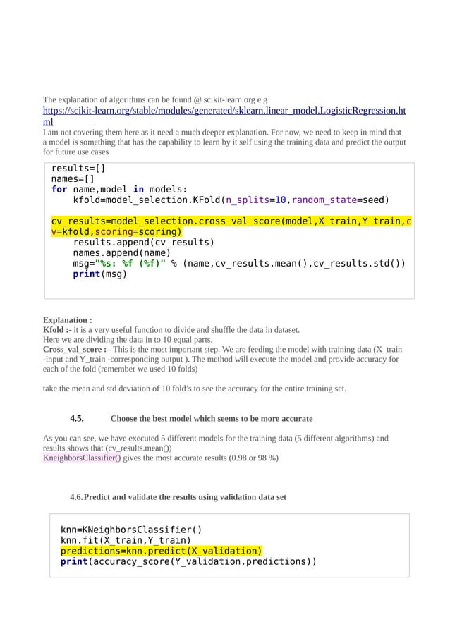 Start machine learning in 5 simple steps | PDF