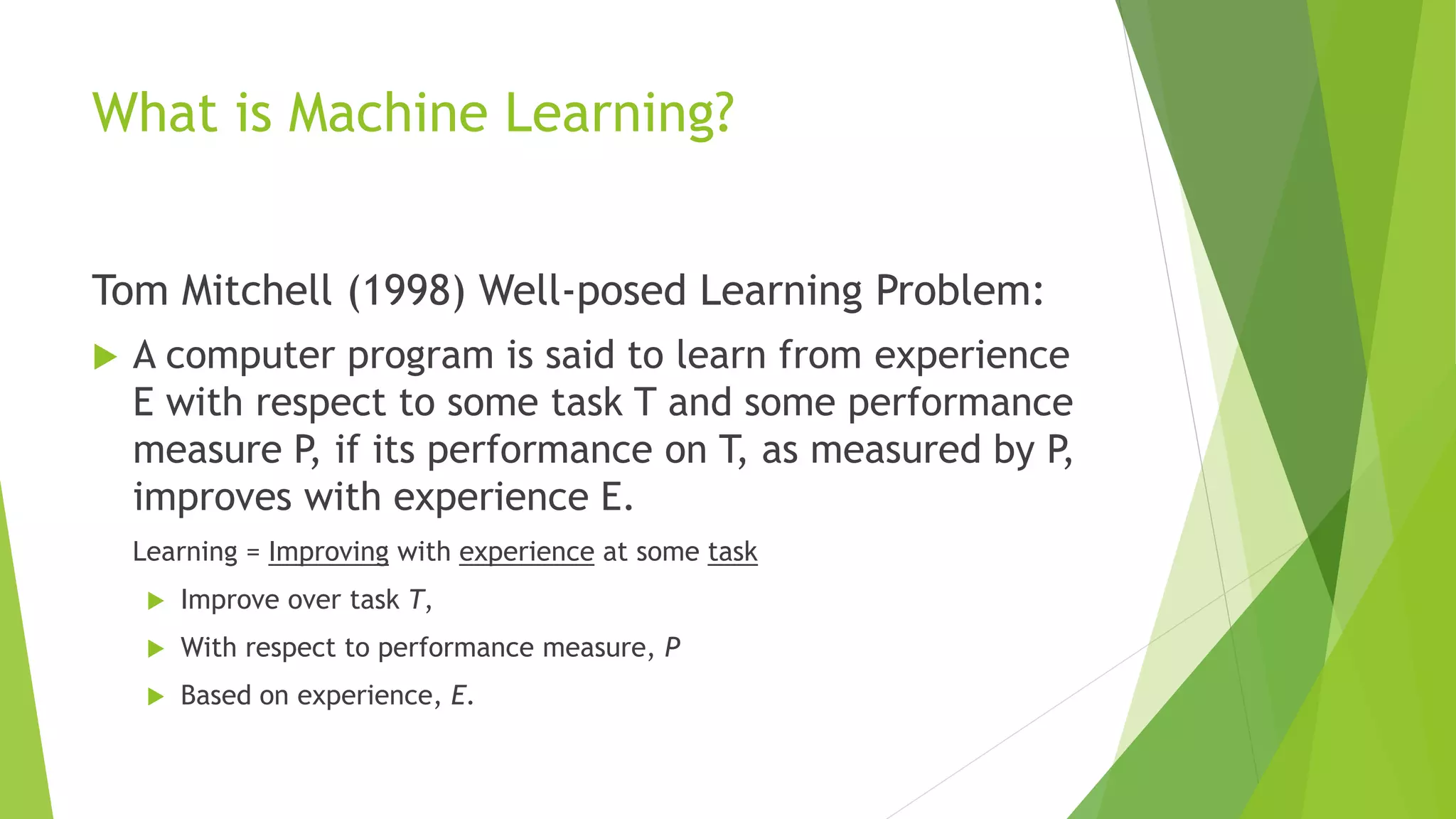 Machine learning | PPTX