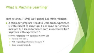 Machine learning | PPTX