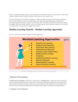 Machine Learning Tutorial for Beginners | PDF