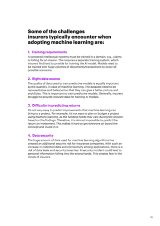 Machine Learning In Insurance | PDF