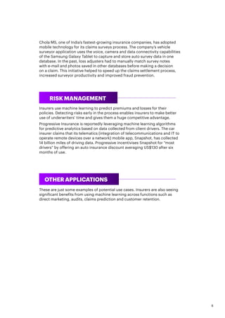 Machine Learning In Insurance | PDF