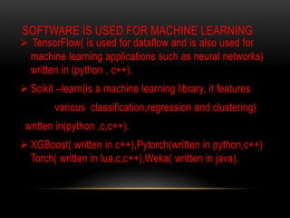 Machine learning | PPTX