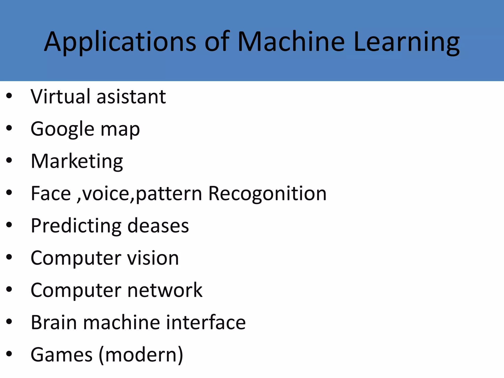 Machine learning | PPTX
