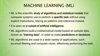 Machine learning | PPTX
