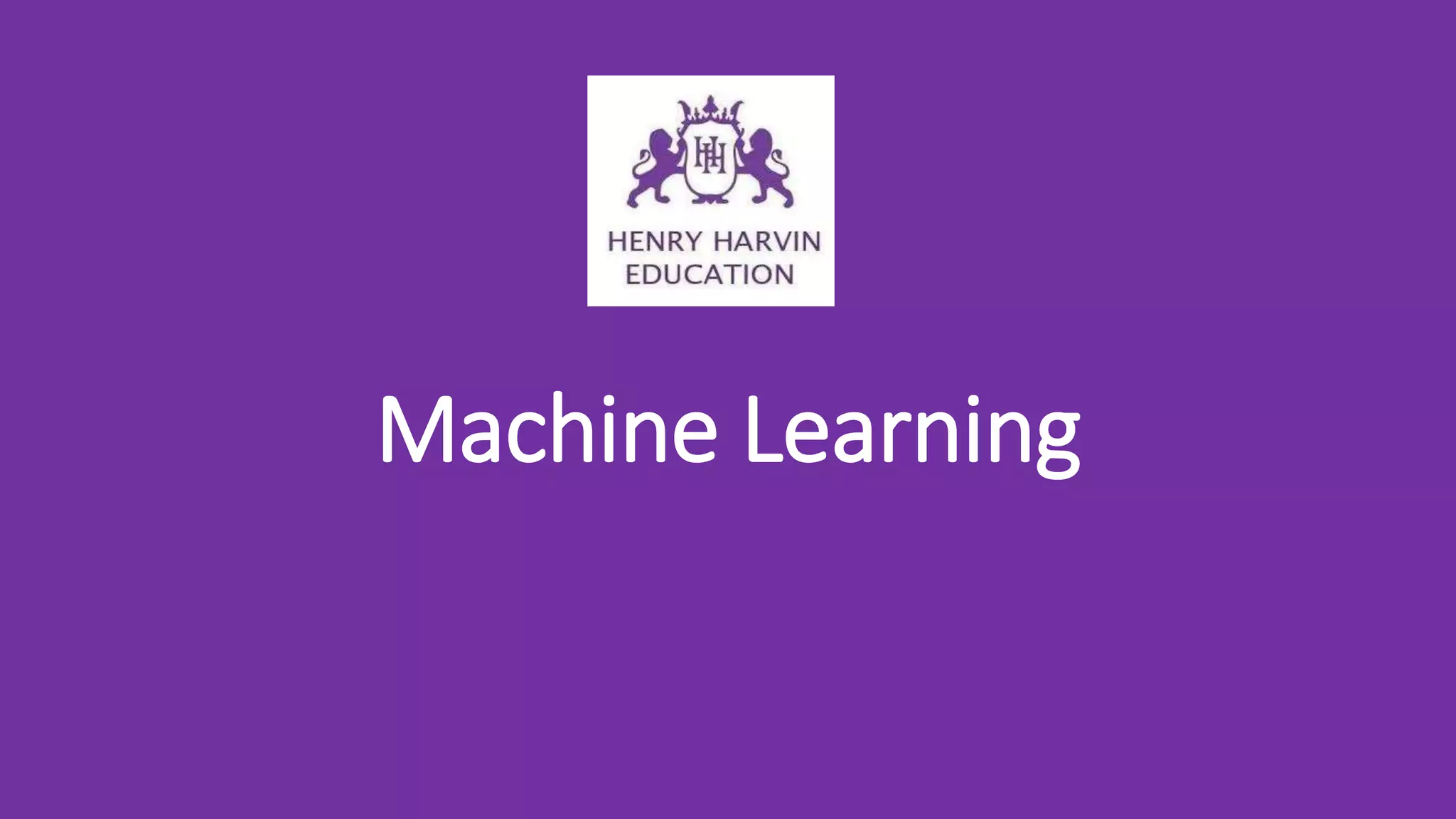 Machine learning | PPTX | Artificial Intelligence | Technology & Computing