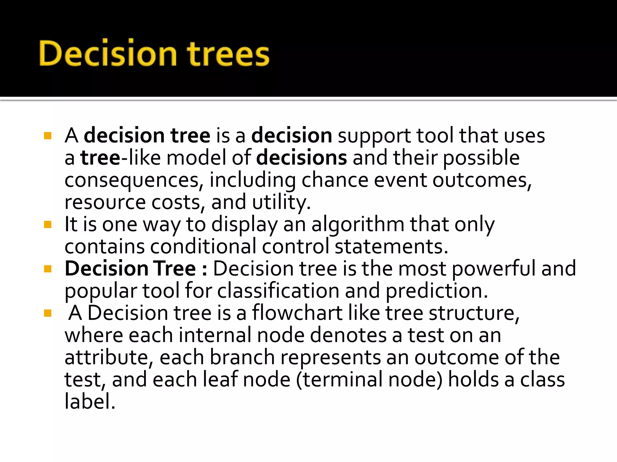 Machine learning(UNIT 4) | PPTX