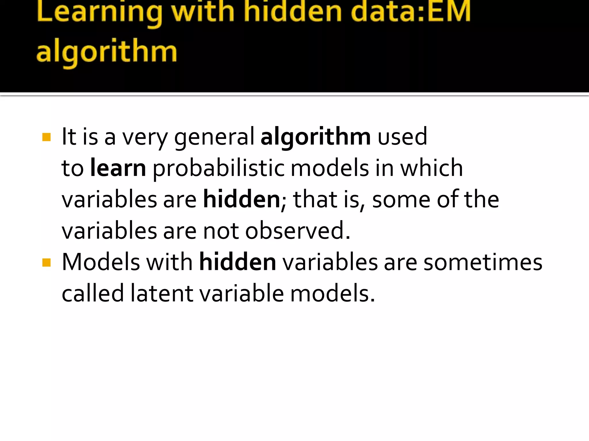 Machine learning(UNIT 4) | PPTX