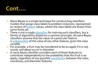 Machine learning(UNIT 4) | PPTX | Gardening | Home & Garden