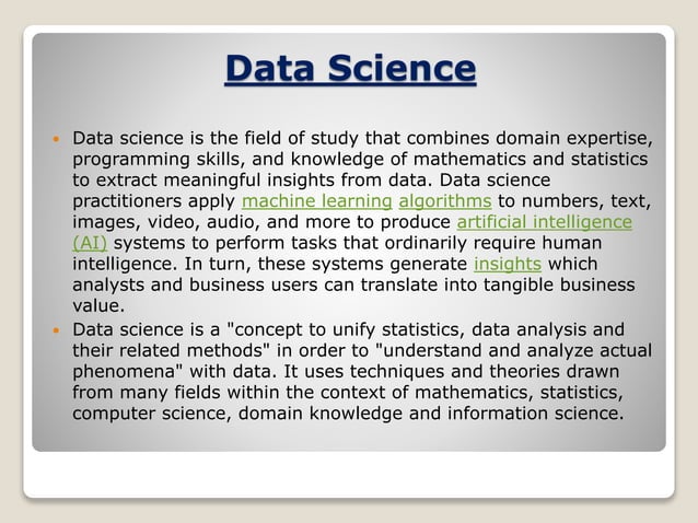 Machine learning | PPT