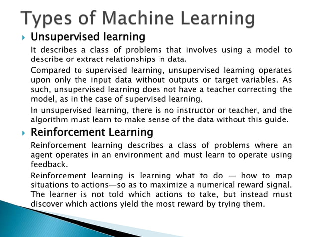 Machine learning | learnbay | PPT