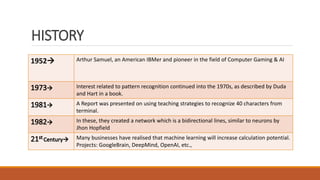 Machine learning | PPTX | Technology Industry | Industries