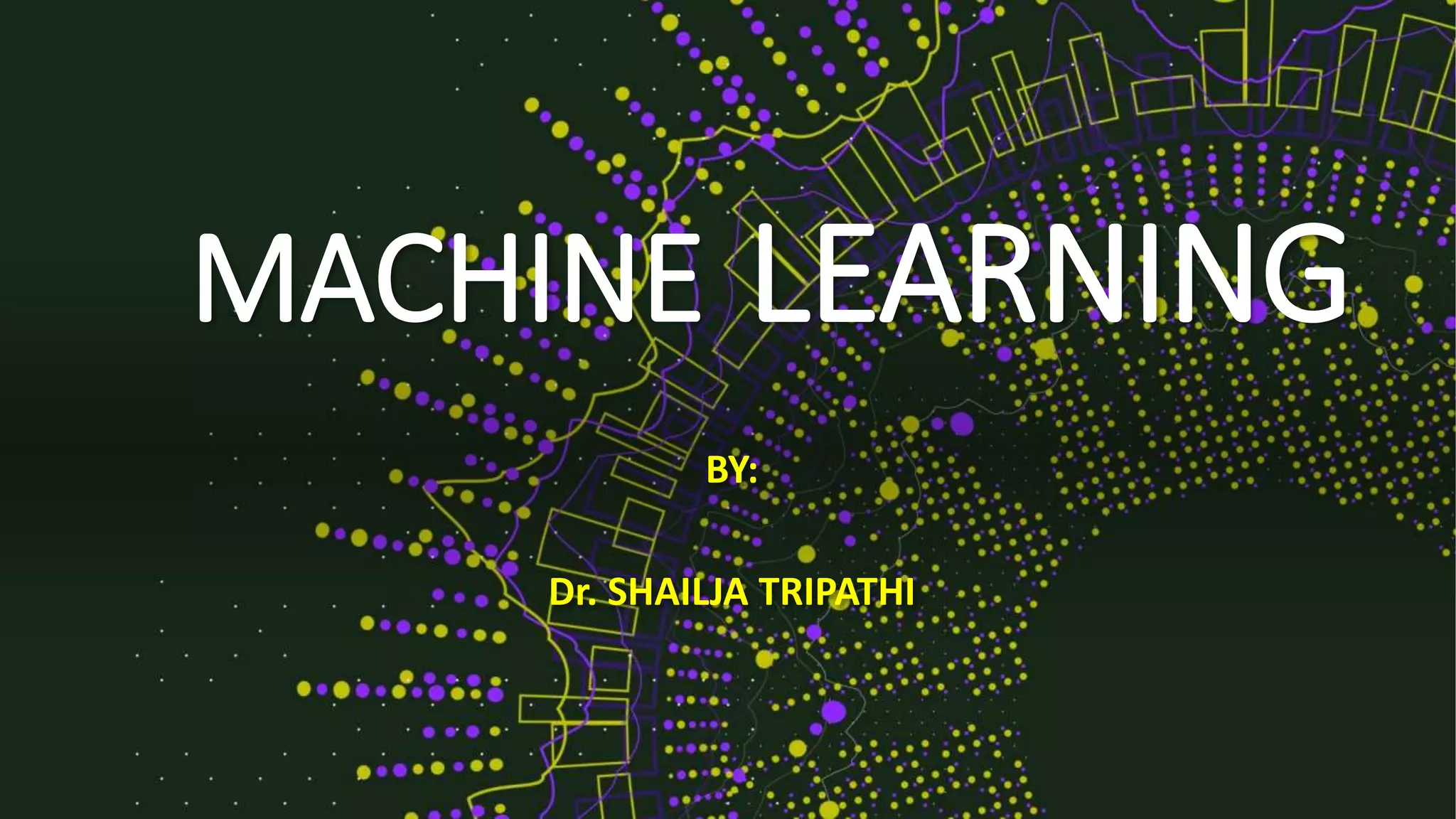 Machine learning | PPT