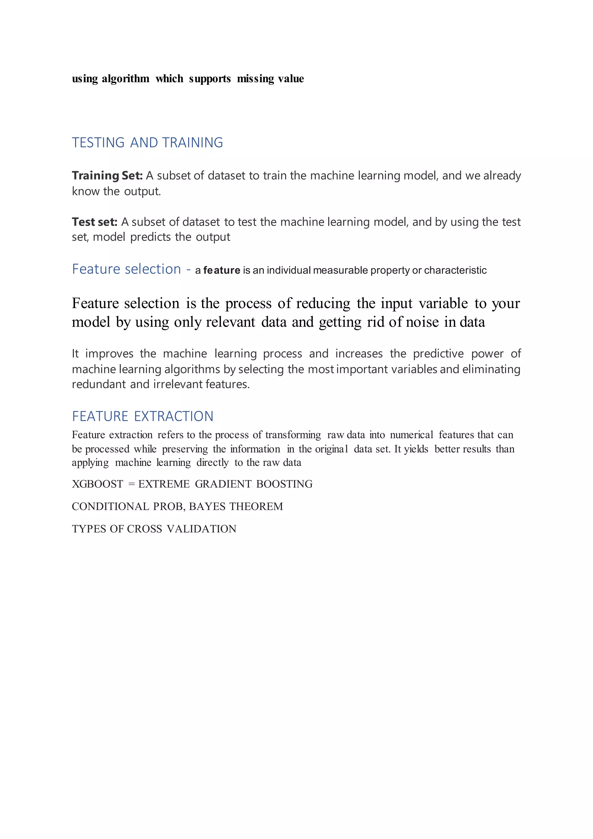 Machine learning.docx