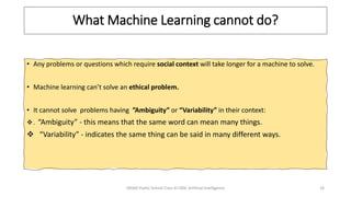 Machine Learning | PPTX