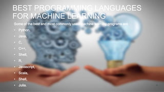 MACHINE LEARNING PRESENTATION (ARTIFICIAL INTELLIGENCE) | PPTX