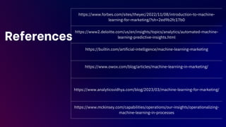 Machine learning: Application in Marketing | PDF | Marketing and ...