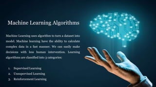 Machine Learning BASICS AND ITS TYPES and its difference | PPT