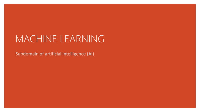 It's Machine Learning Basics -- For You! | PPT