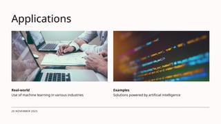 Machine Learning College Project BCA.pptx | Artificial Intelligence ...