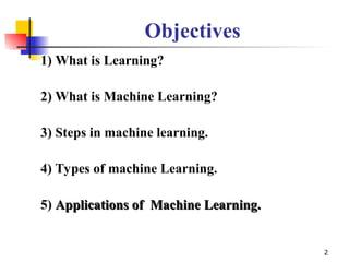 Introduction Machine Learning for beginners | PPT