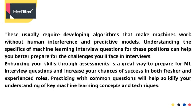 machine learning interview question .ppt