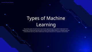 machine learning ppt for the bca sem 6 students | PPTX