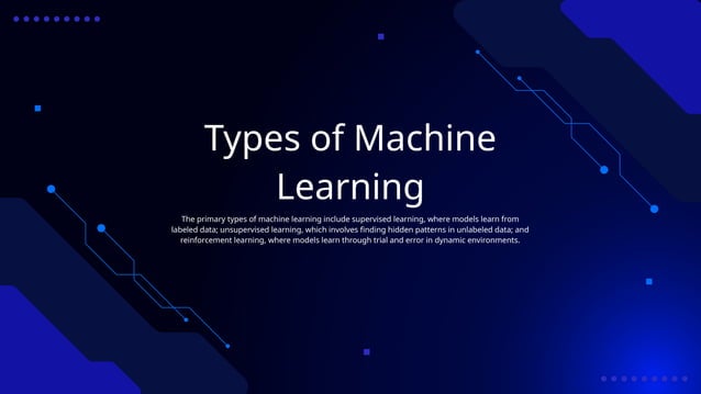 machine learning ppt for the bca sem 6 students | PPTX