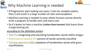 Artificial Intelligence - Machine Learning Basics | PPT
