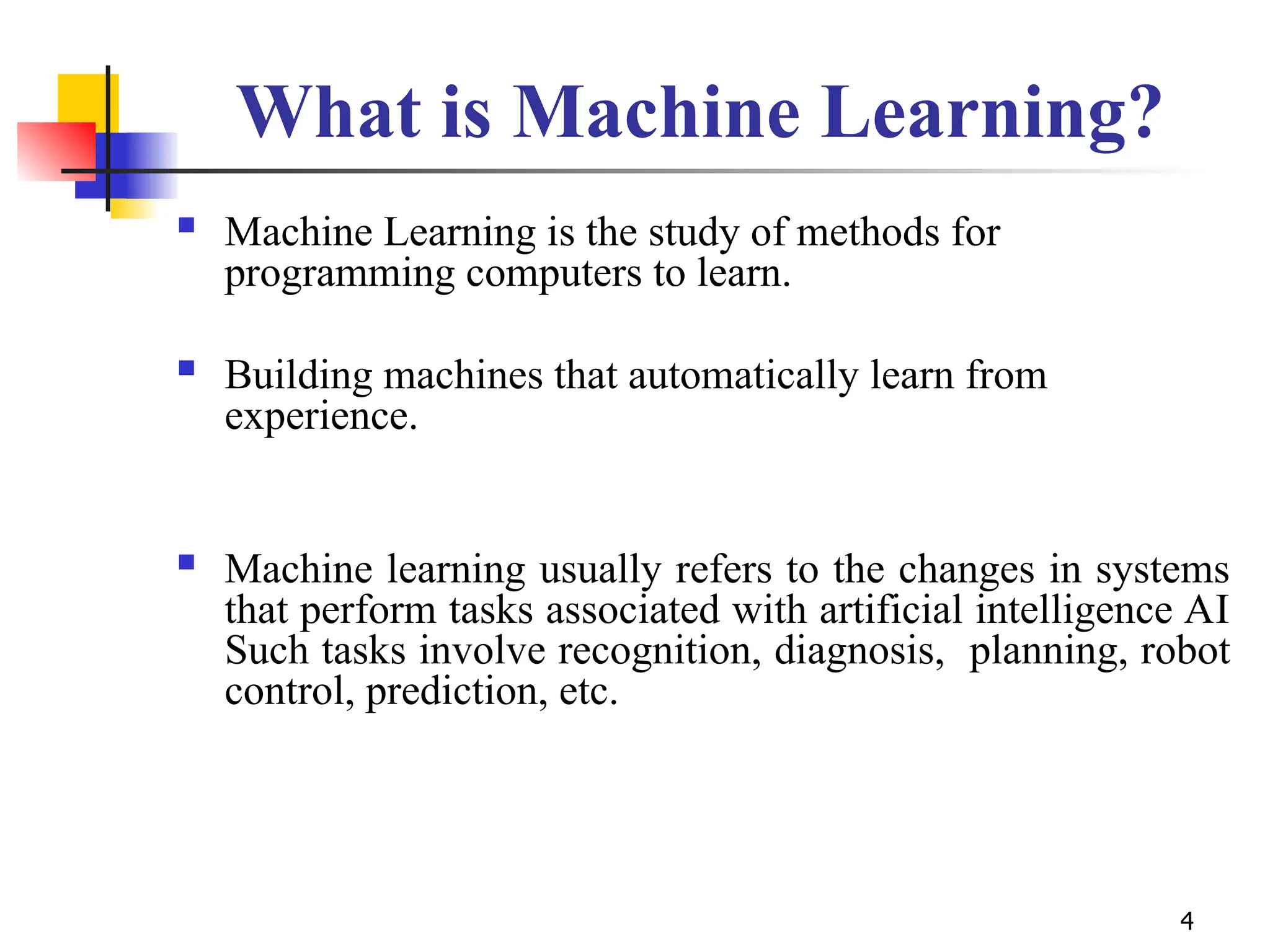 Machine Learning basics POWERPOINT PRESENETATION | PPT