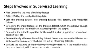 Machine Learning (ML) for Biotechnology students | PPTX