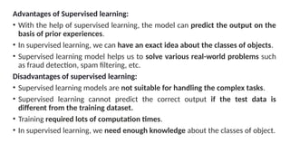 Machine Learning (ML) for Biotechnology students | PPTX