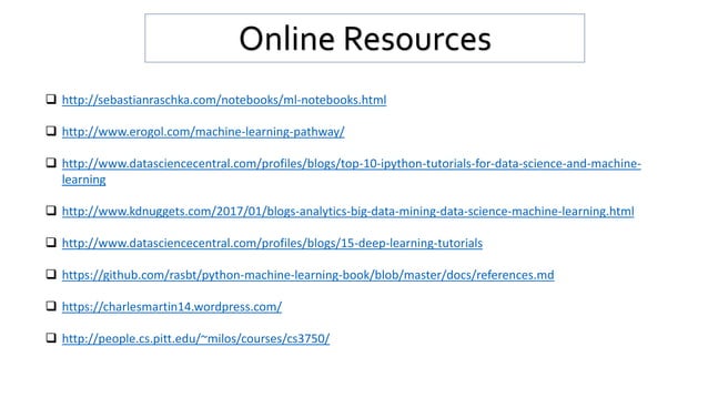 Machine learning a developer's perspective | PPTX