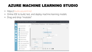 Introduction to Machine learning and Deep Learning | PPTX