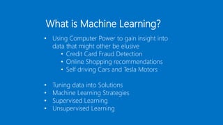 Introduction to Machine learning and Deep Learning | PPTX
