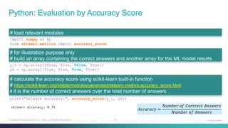 Machine Learning: Classification Concepts (Part 1) | PDF