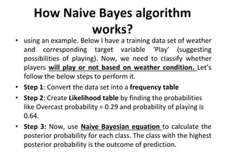 Machine learning clisification algorthims | PPTX
