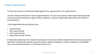 Machine learning concetti di base | PPTX